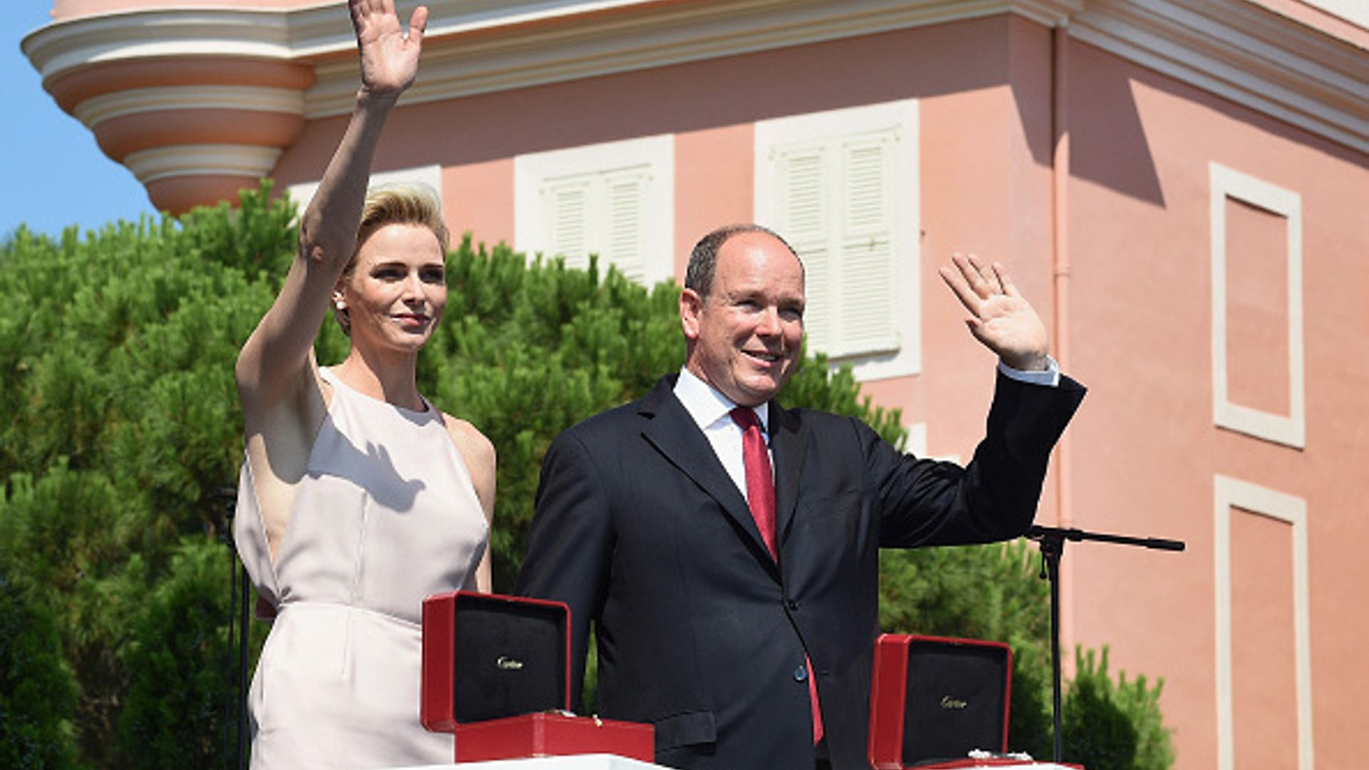 Prince Albert marks 10 years on throne with Princess Charlene and twins ...