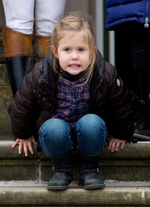 Princess Josephine of Denmark entertains well-wishers with mum Mary ...