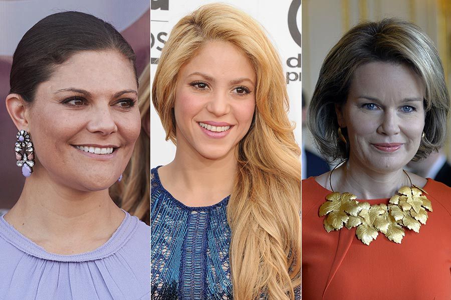 Shakira teams up with Queen Mathilde and Crown Princess Victoria for ...