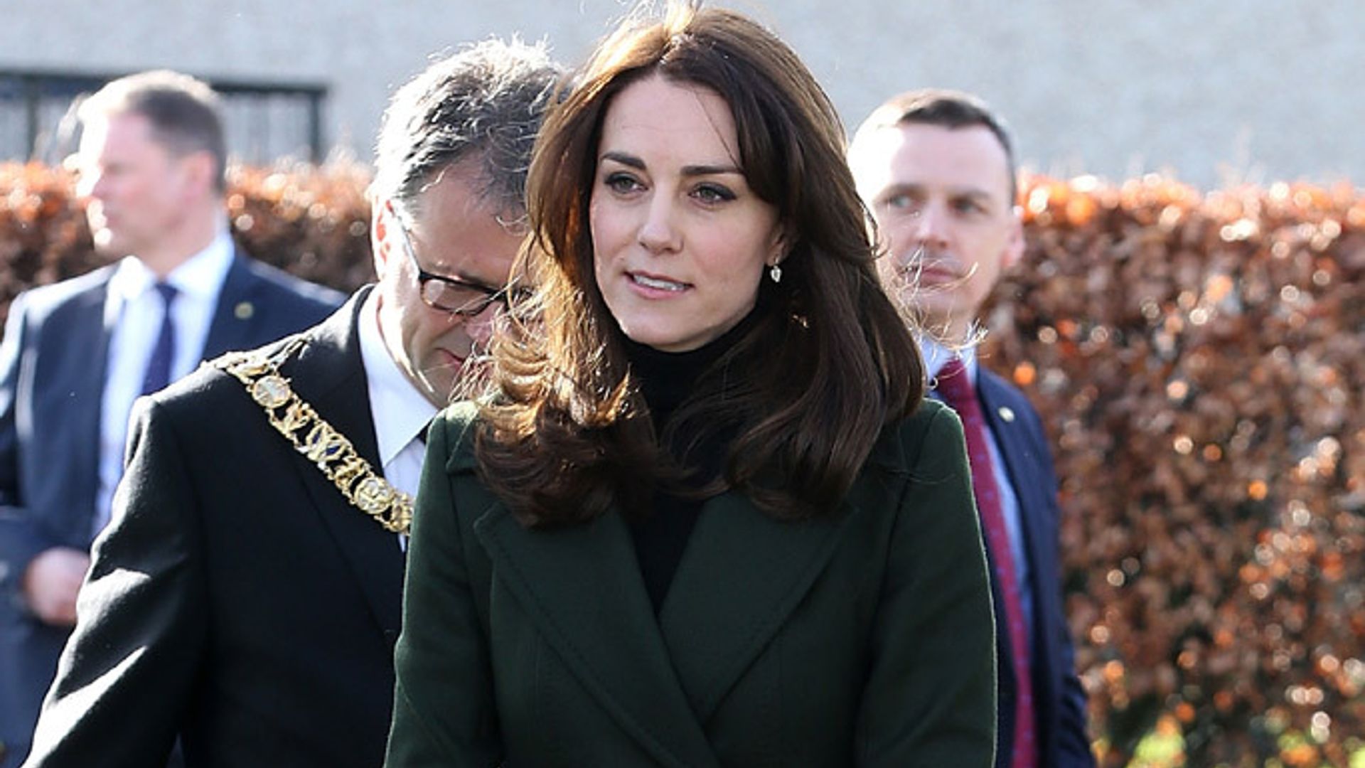 Kate Middleton arrives in Edinburgh, Scotland for a solo engagement ...