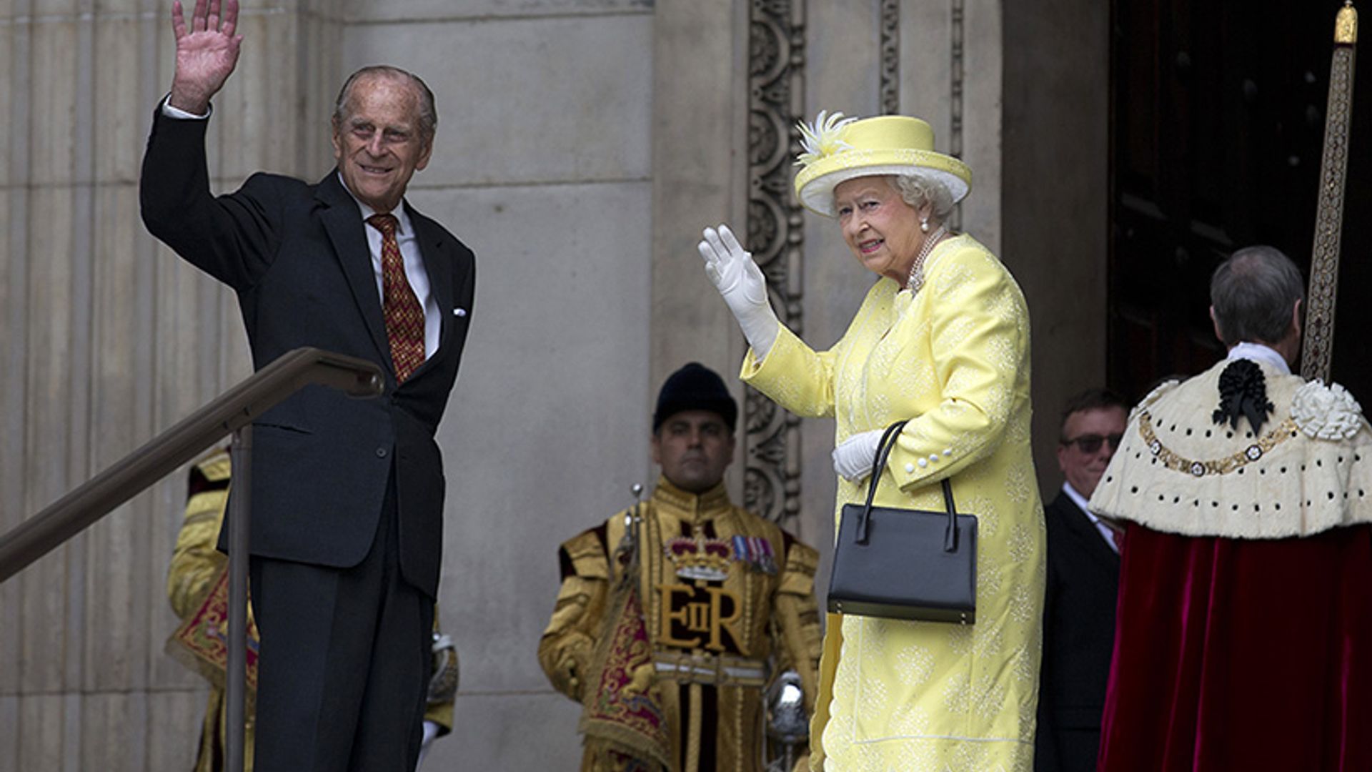 The Queen's 90th birthday: royals step out for national thanksgiving ...