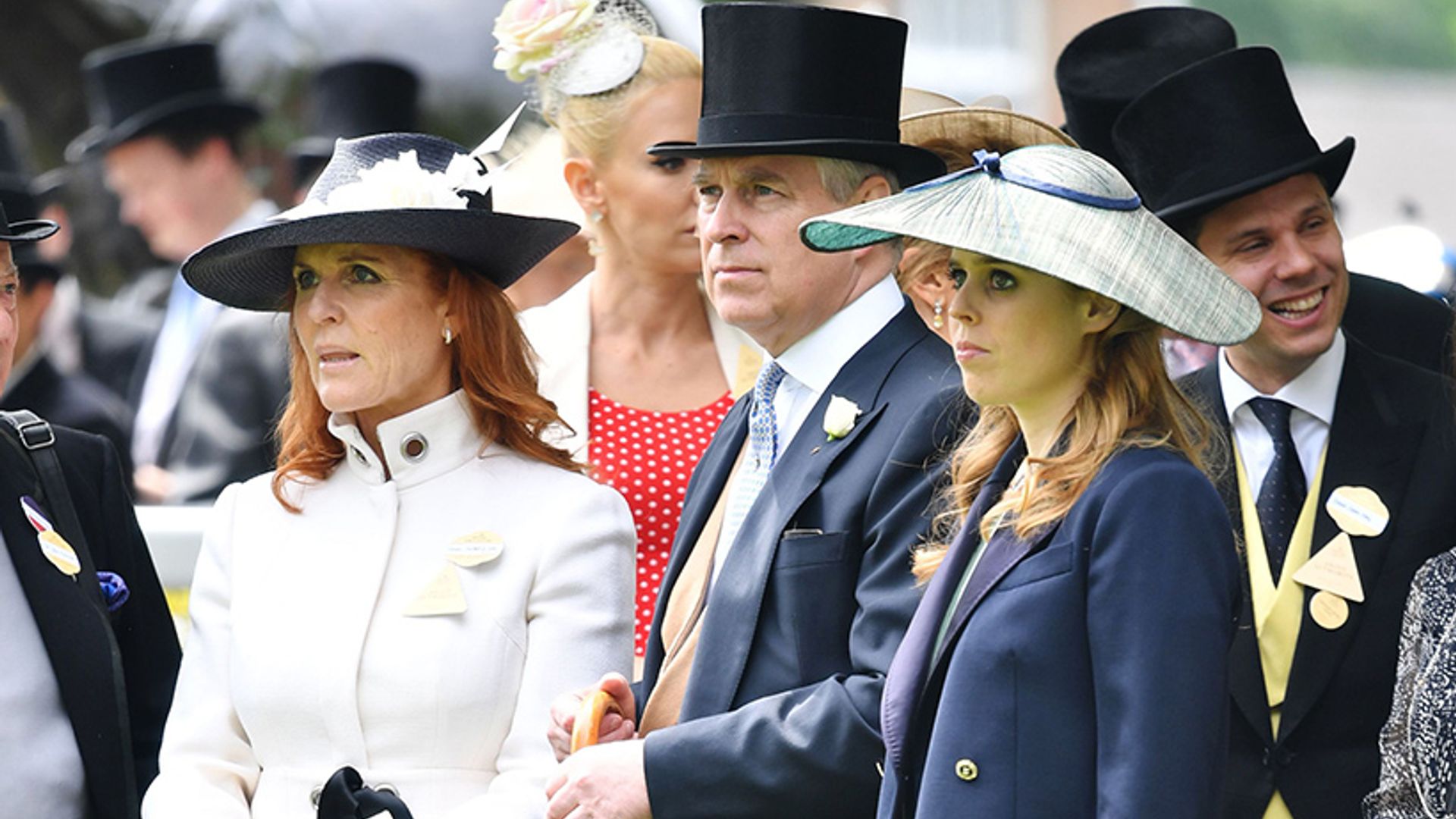 Prince Andrew, Sarah Ferguson and Princess Beatrice reunite at Royal ...