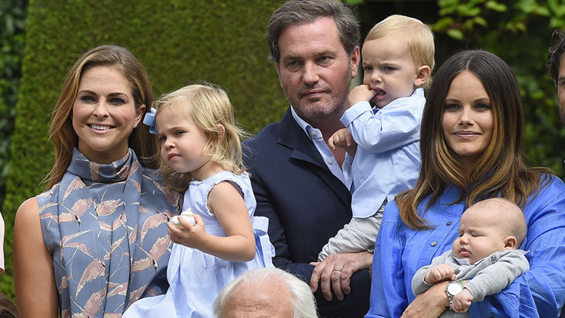 Swedish royal babies melt hearts at family photocall | HELLO!