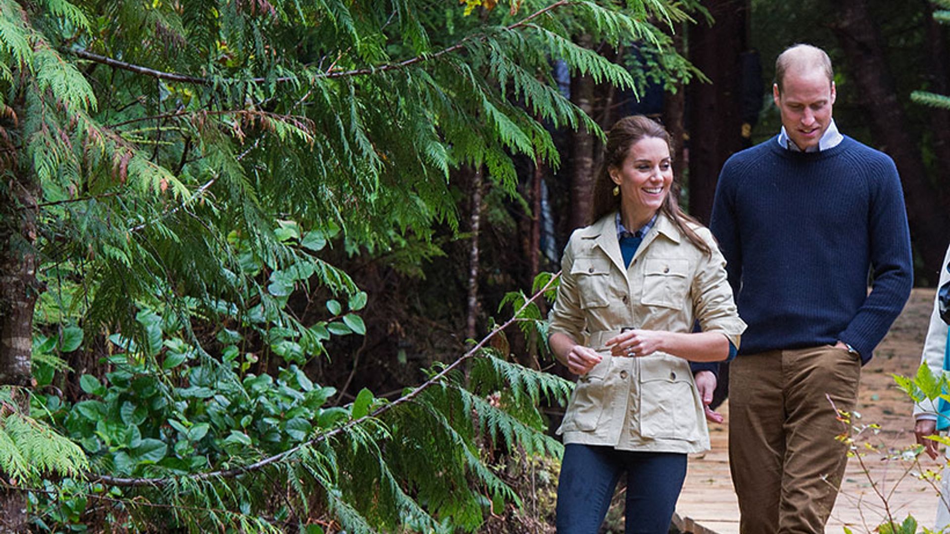 Prince William and Kate Middleton arrive at Bella Bella for day three ...
