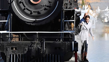 Prince William and Kate Middleton take daring train ride in Canada | HELLO!