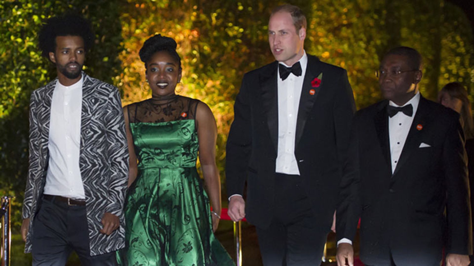 Prince William arrives at Centrepoint fundraiser, Phil Collins pulls ...