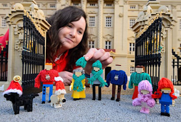 Lego Prince William and Kate get ready for Christmas: See pictures | HELLO!