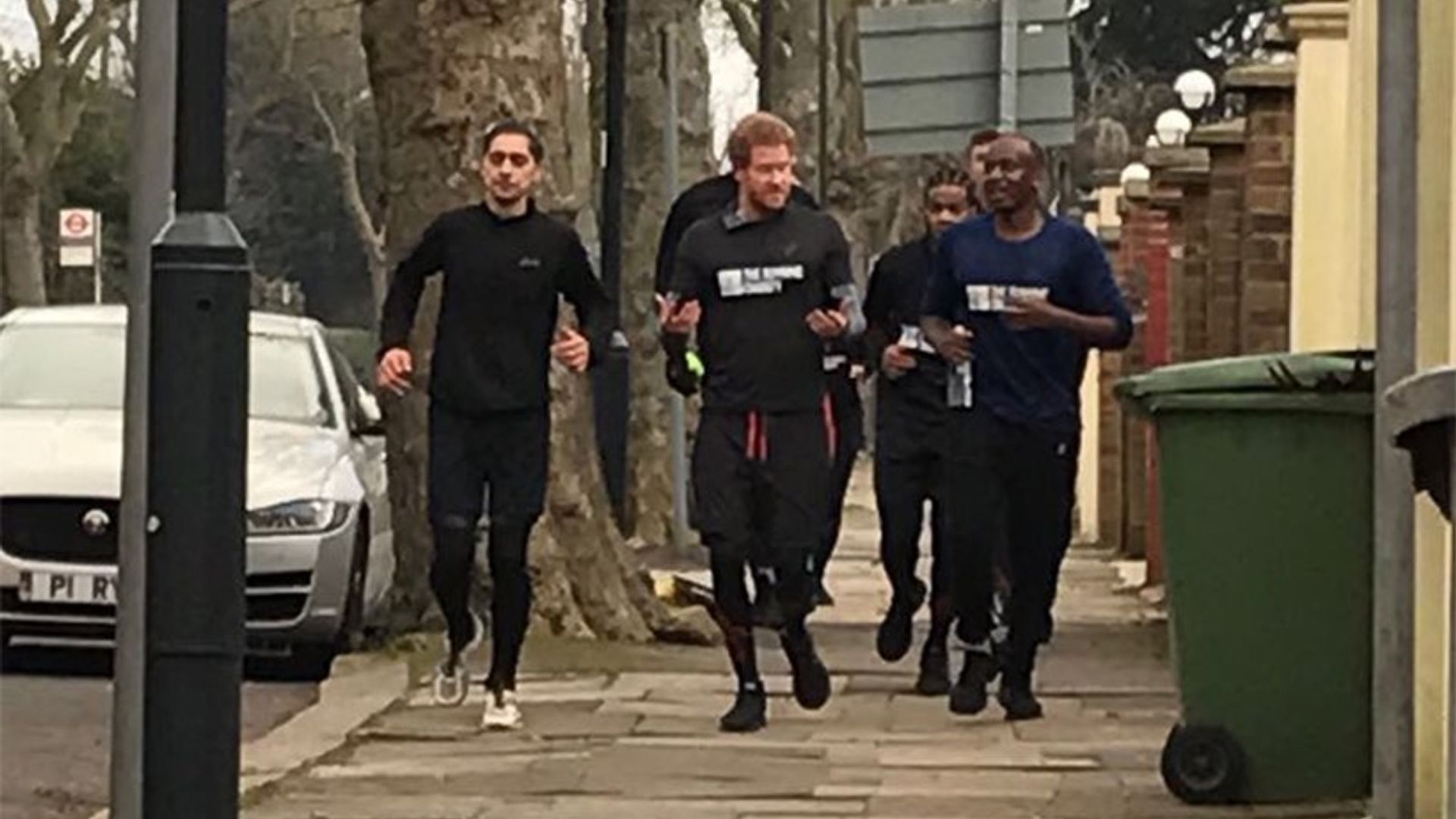 Prince Harry goes for a jog around London | HELLO!