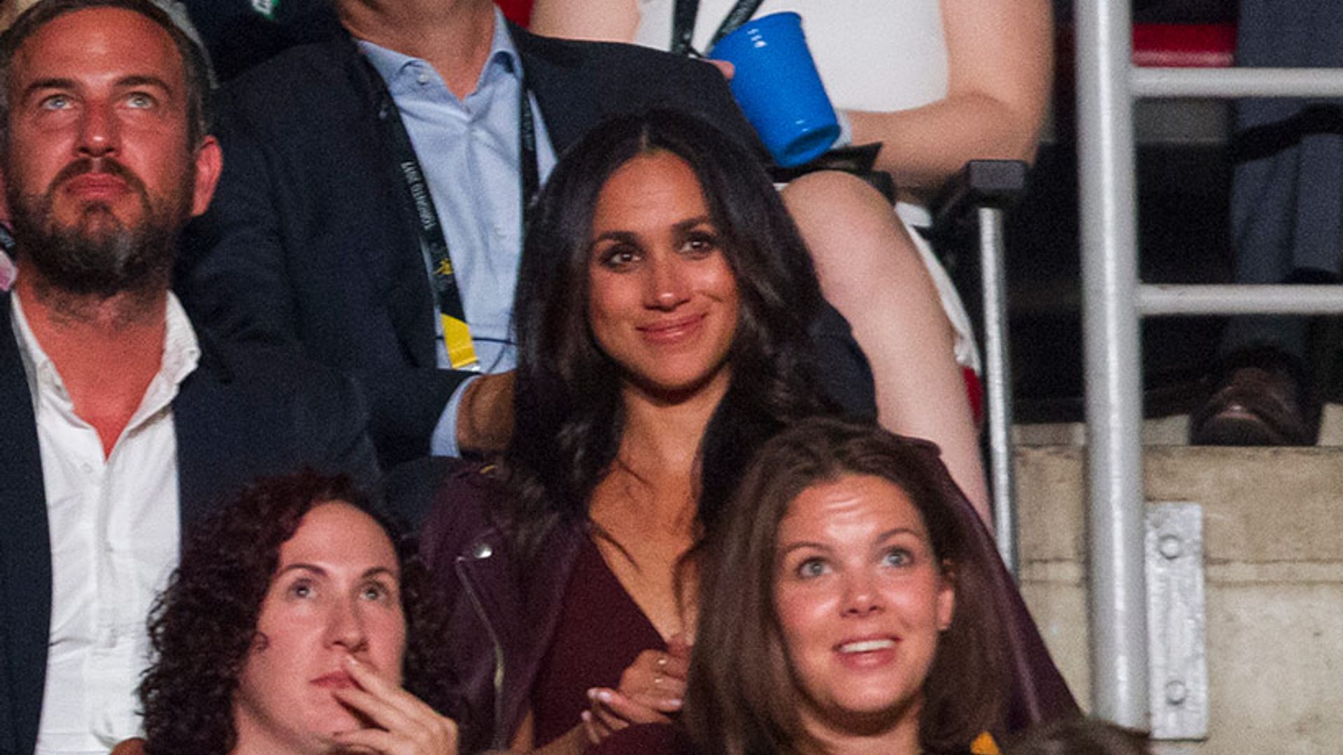 Prince Harry joined by Meghan Markle at Invictus Games opening ceremony ...