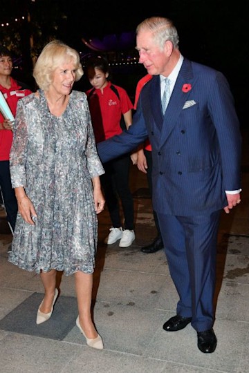 Prince Charles And Camilla Kiss In Rare Show Of Affection Hello
