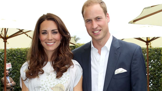 Kate Middleton and Prince William pictured showing rare public display ...