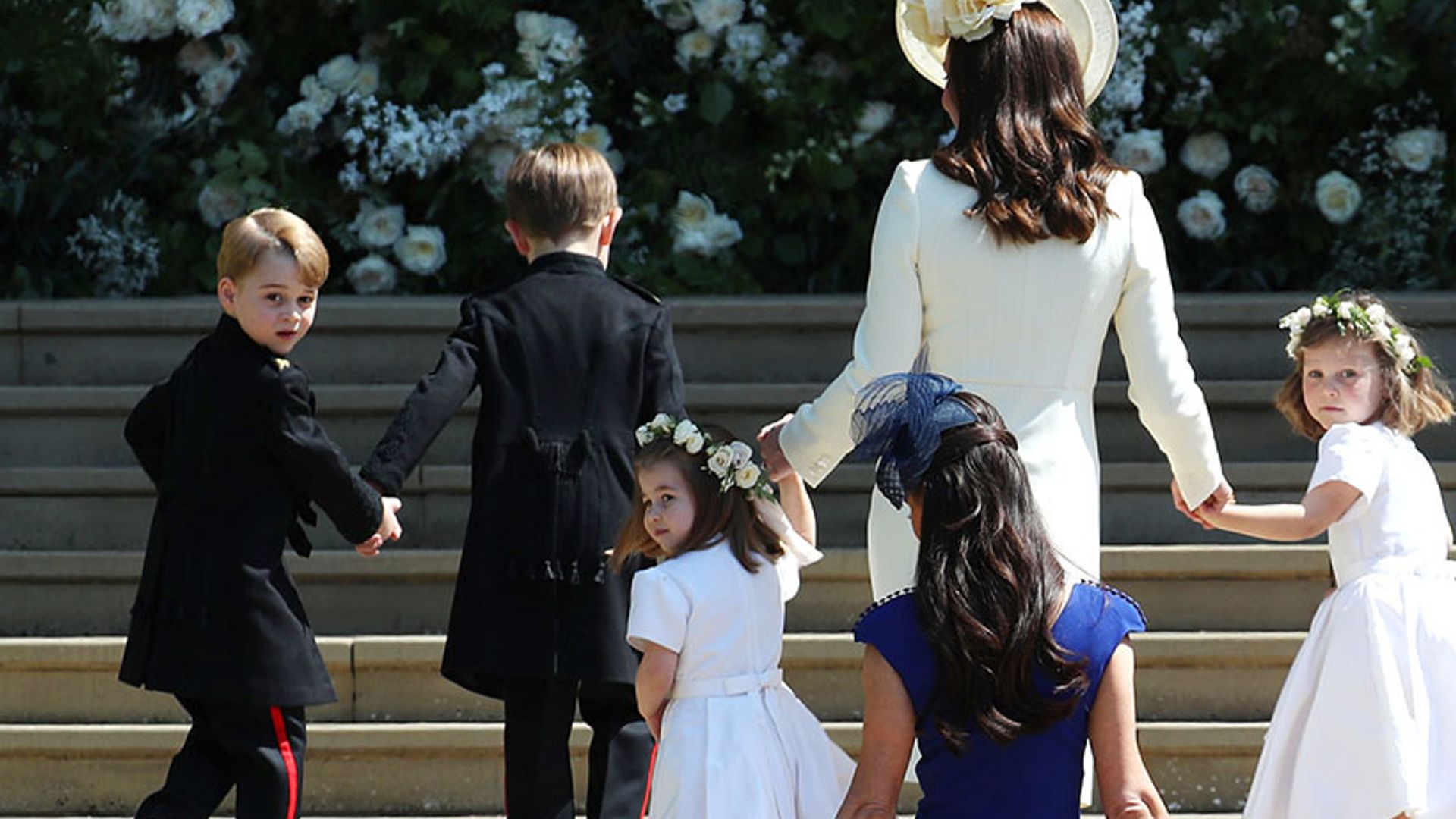 Prince George and Princess Charlotte steal the show at Prince Harry ...