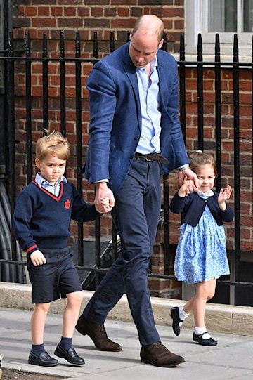 Prince George and Princess Charlotte just wore matching plimsolls by ...