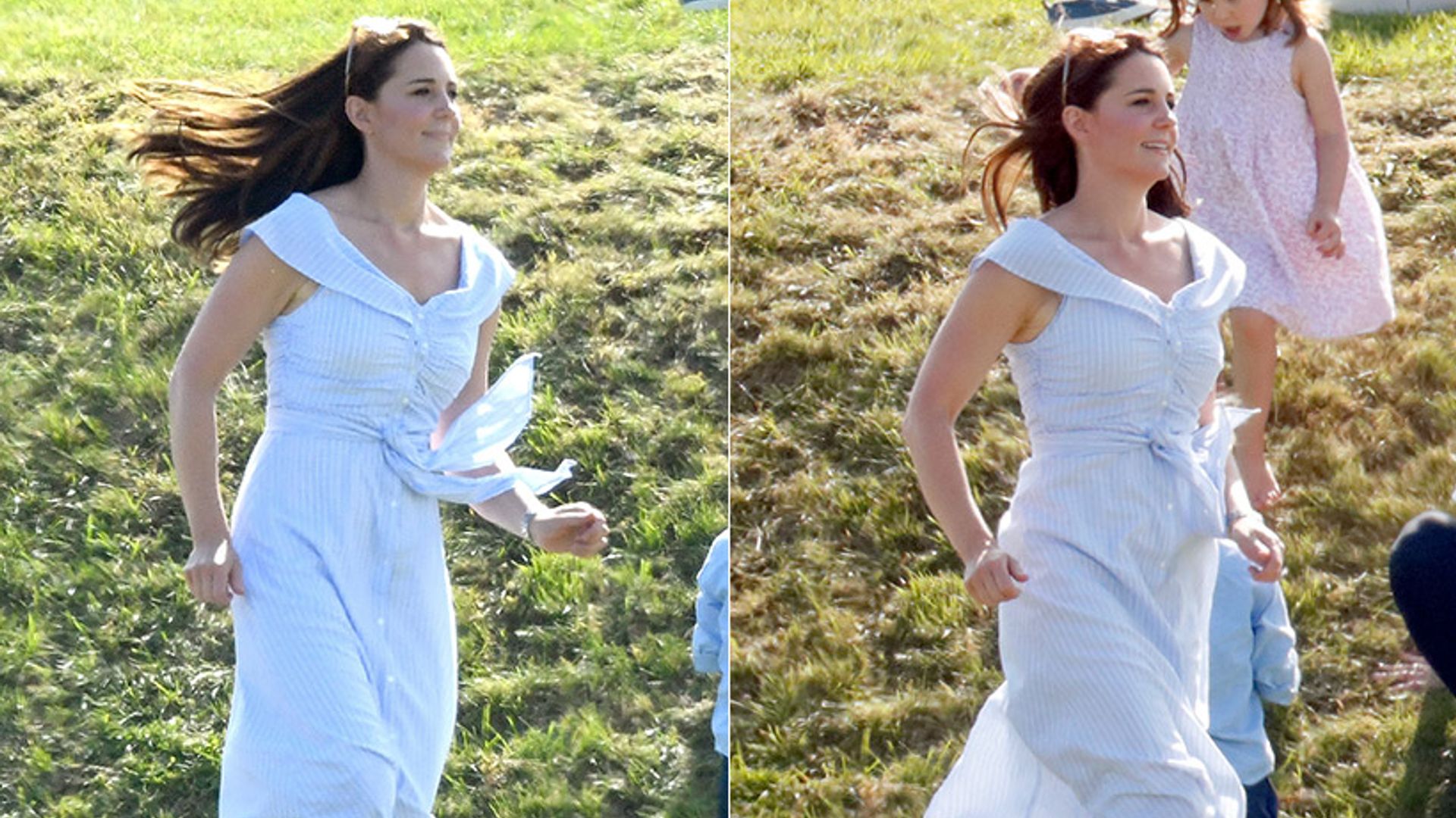 Why Kate Middleton really ran on polo day out with Prince George and ...