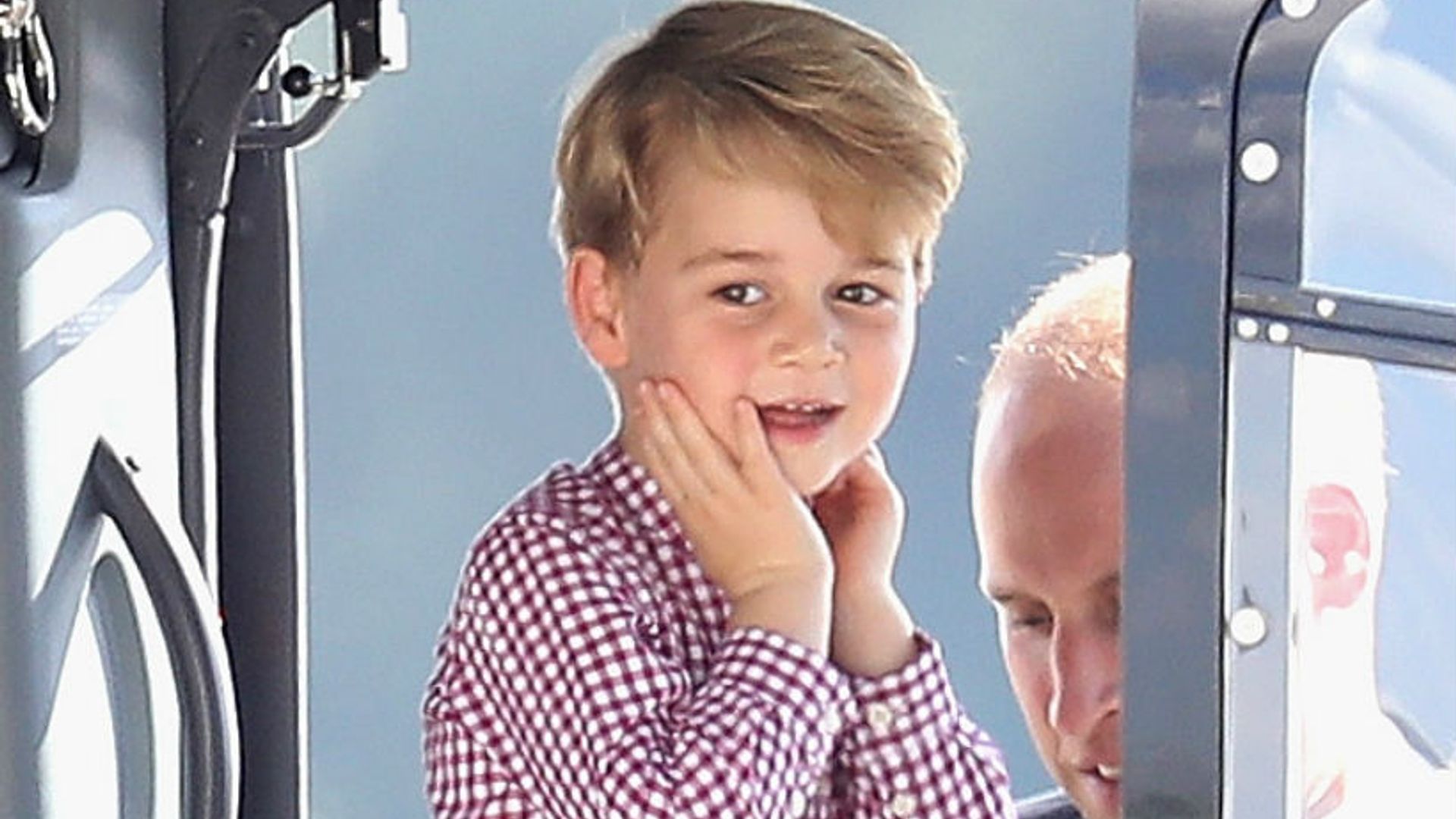 The detail in Prince George's birthday portrait you might have missed ...