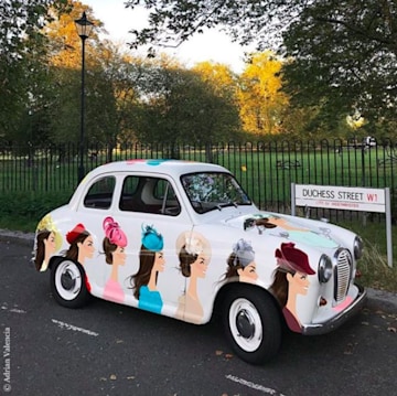 Kate Middleton's face features all over this car and you won't believe ...