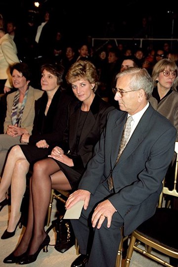 Princess Diana's former stylist and confidante Anna Harvey, Vogue ...