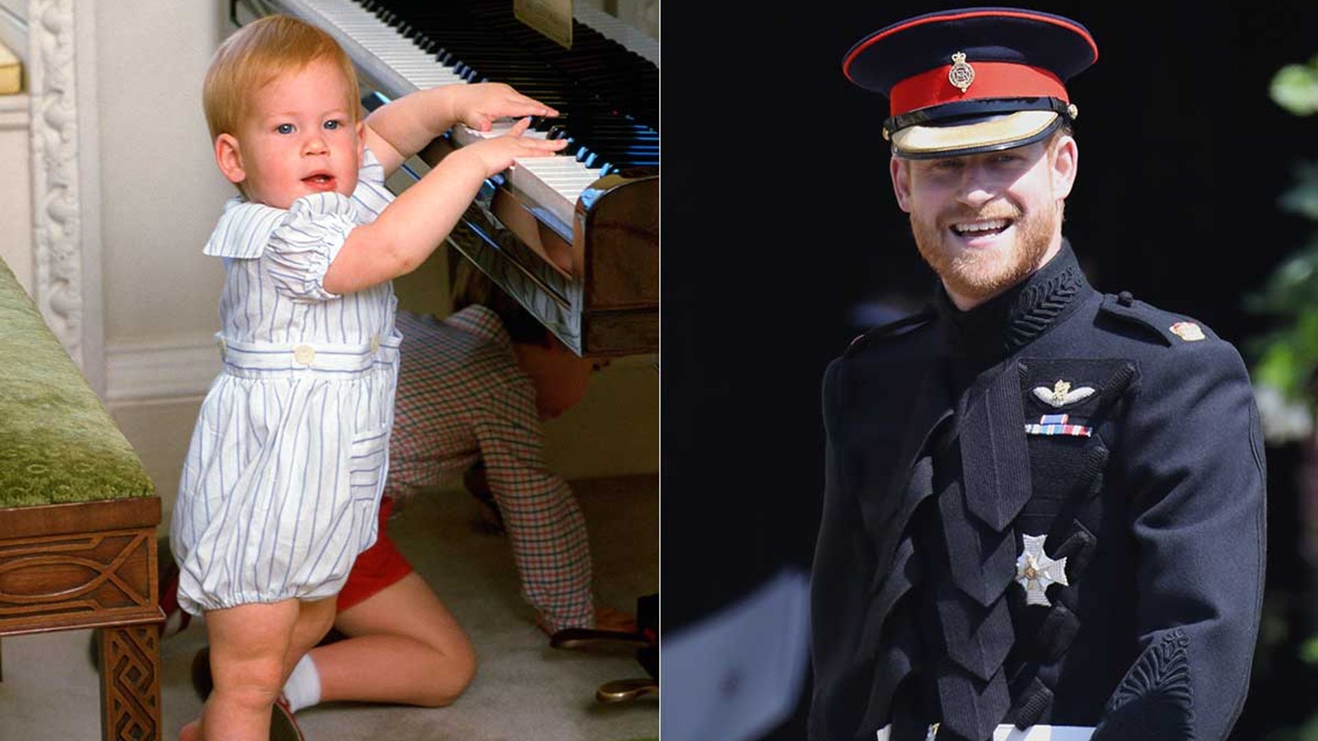 Prince Harry's life in video - amazing childhood memories | HELLO!