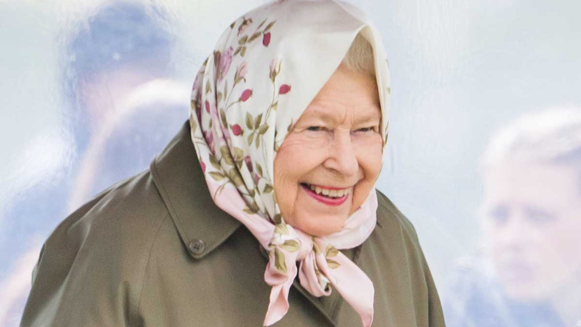 The Queen is all smiles at Windsor horse show days after meeting baby ...