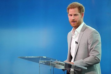 Prince Harry addresses use of private jets as he returns to work | HELLO!