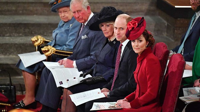 Watch Kate Middleton perfectly curtsy to the Queen on Commonwealth Day ...