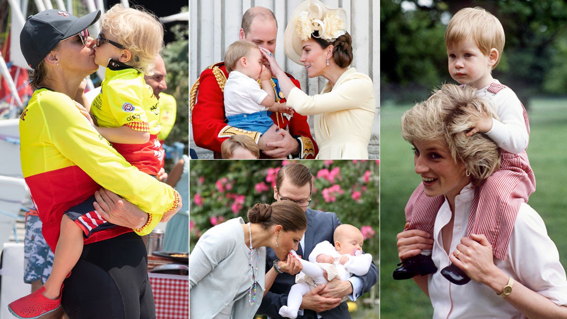 How Kate Middleton, Princess Diana and other mums broke palace protocol ...