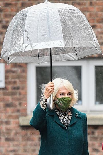 Prince Charles pictured wearing face mask for first time in public ...