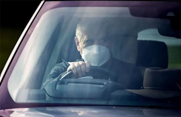 Prince Andrew pictured horse riding near the Queen's Windsor home | HELLO!