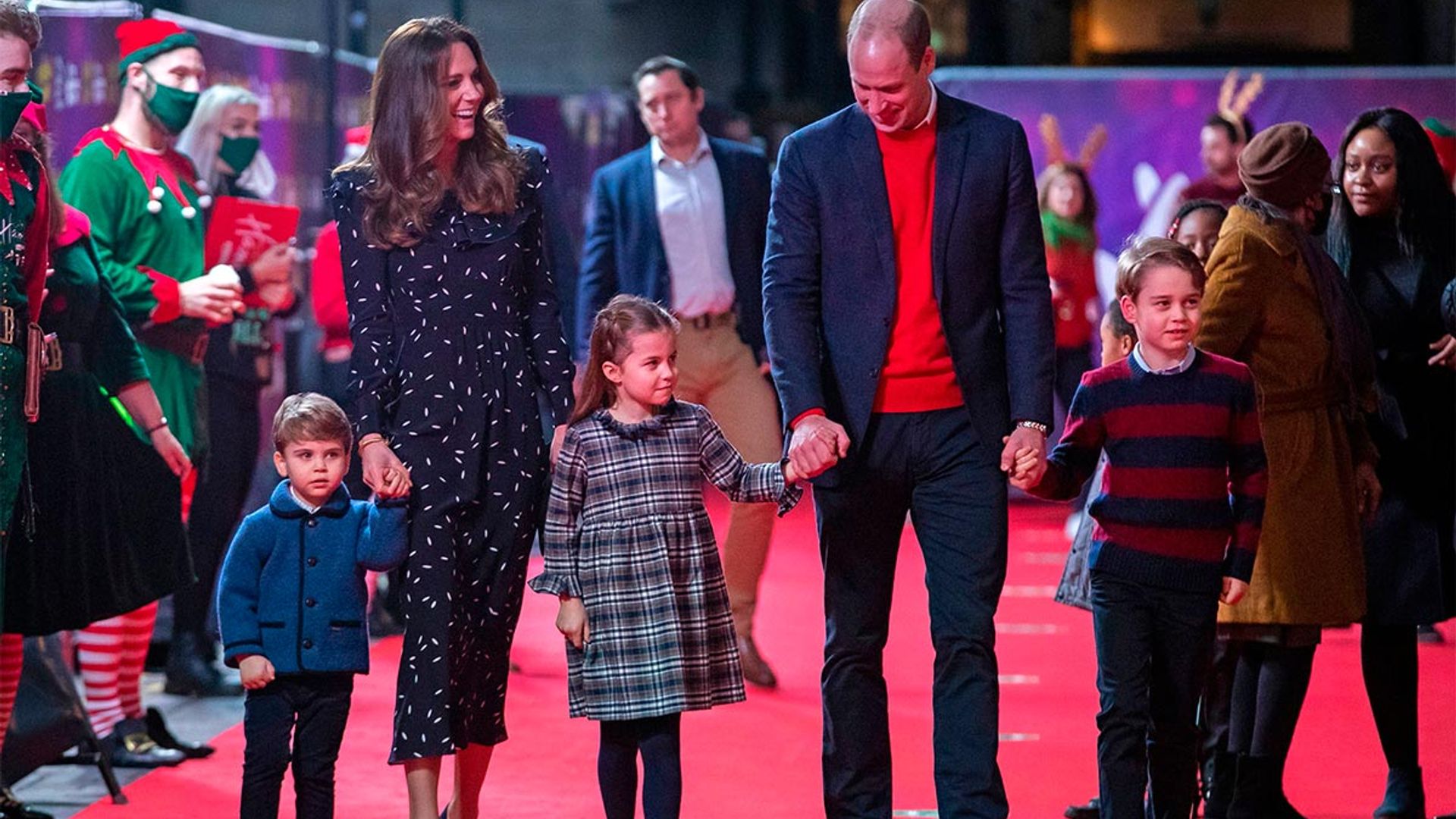 Kate Middleton's incredible snow day with George, Charlotte and Louis ...