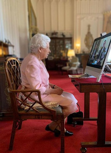 The Queen makes appearance amid Prince Philip's hospital transfer | HELLO!