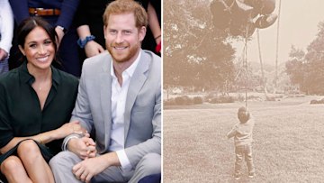 Meghan Markle and Harry release adorable picture of Archie to celebrate ...