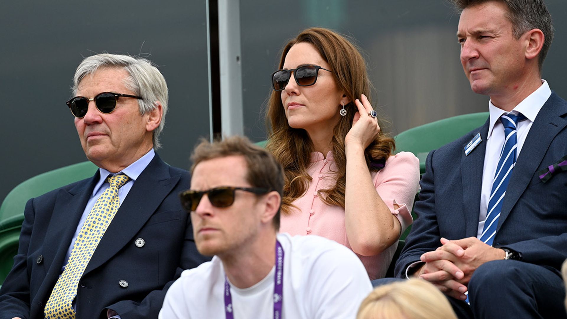 Kate Middleton and father Michael Middleton head to Wimbledon in rare ...