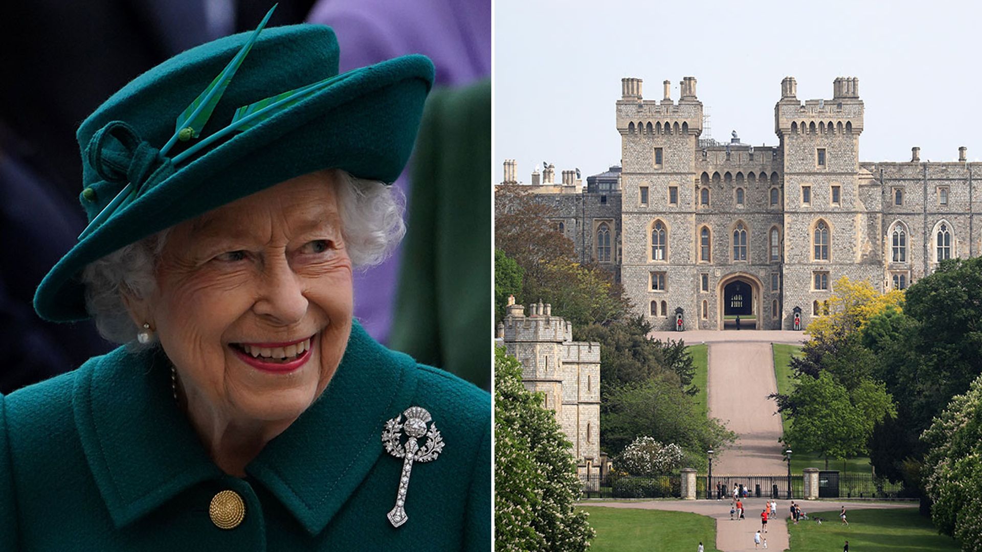The Queen officially ends summer break and returns to Windsor Castle ...