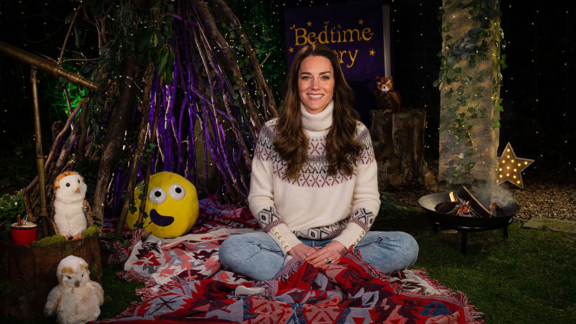 Kate Middleton reads children's bedtime story for CBeebies - see photo ...