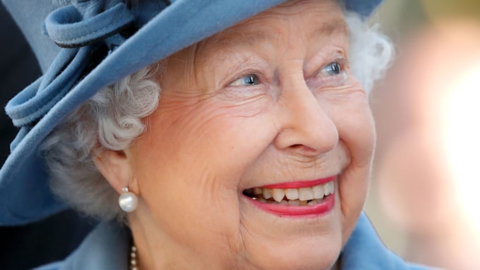 The Queen dons floral scarf and pink lipstick for birthday outing | HELLO!