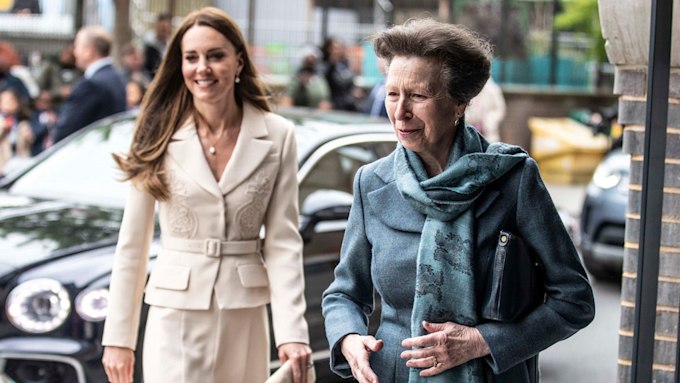 Why Princess Anne Took Precedence Over Kate Middleton On Joint Royal