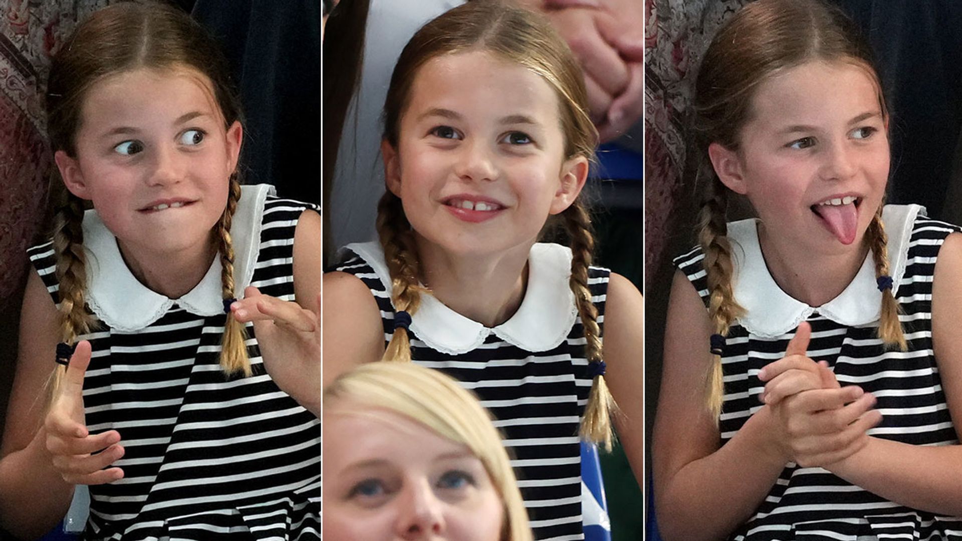 Princess Charlotte pulled the funniest faces at the Commonwealth Games ...