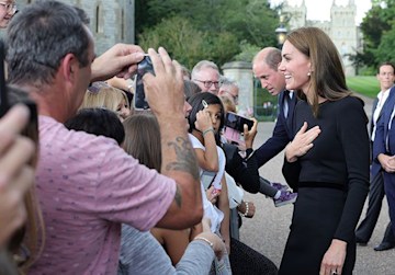 Prince William and Kate Middleton reunite with Prince Harry and Meghan Markle in surprise outing ...