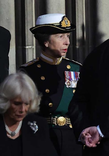 Princess Anne makes history at Queen's vigil – poignant photos | HELLO!