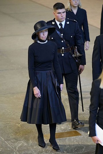 Lady Sarah Chatto pictured for the first time since Queen Elizabeth II ...