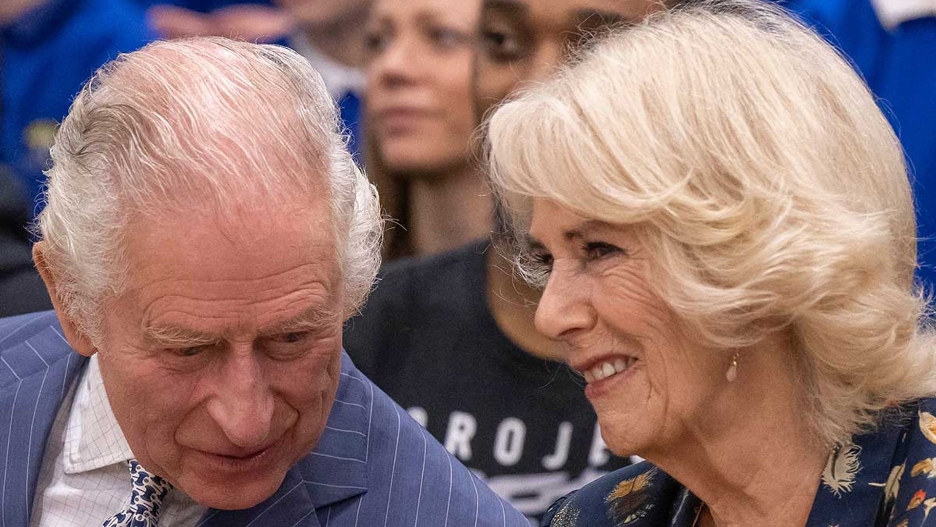 Watch: King Charles dodges cheeky question from school children | HELLO!