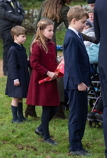 Watch cheeky Mia Tindall try to get Prince George's attention during ...