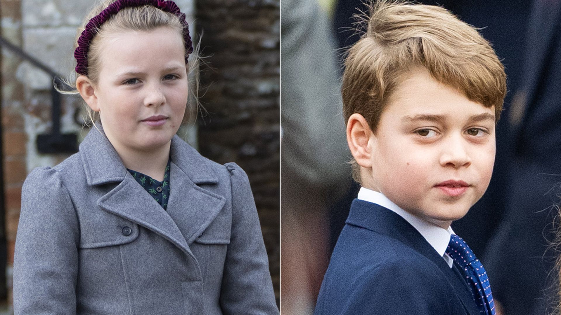 Watch cheeky Mia Tindall try to get Prince George's attention during ...