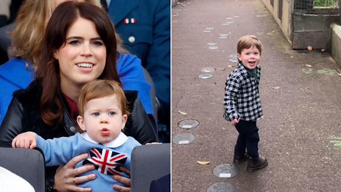 Princess Eugenie's son August resembles royal cousin Archie and fans ...