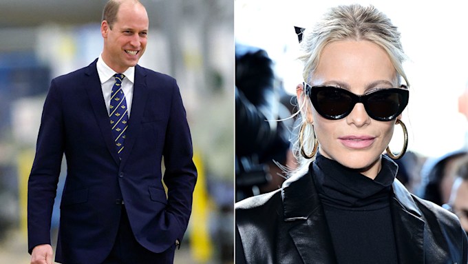 Prince William's godson pictured holding hands with supermodel Poppy ...