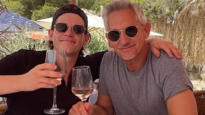Gary Lineker twins with sons as they enjoy family holiday in Ibiza | HELLO!