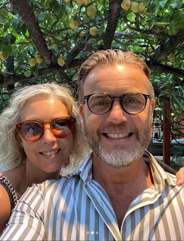 Gary Barlow and wife Dawn look picture perfect in rare holiday photos ...