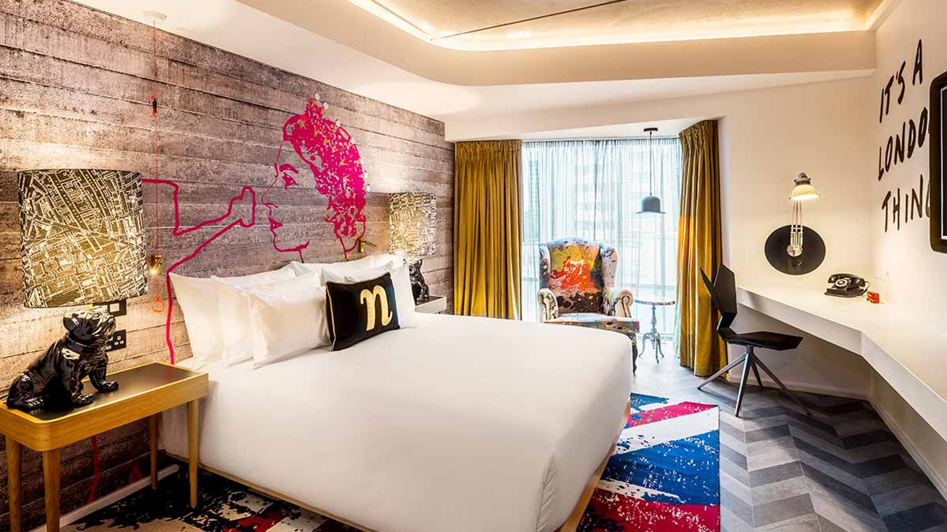London's nhow hotel review: An eclectic spot for royal fans | HELLO!