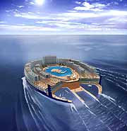 ARCHITECT PRESENTS AUDACIOUS NEW PLAN FOR GIANT LUXURY | HELLO!