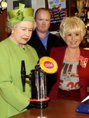 barbara windsor, BABS WINDSOR CALLS TIME ON HER REIGN AT | HELLO!